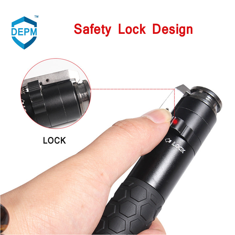 DEPM Portable Camlock Baton for Outdoor Exercise, 15.5 Inches